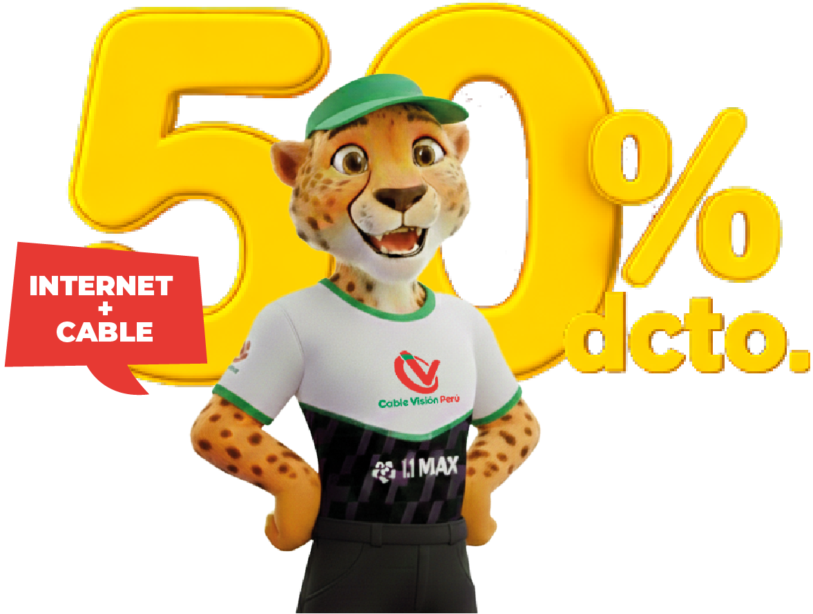 Cable Visión Perú | Internet 100% Fibra + Cable con L1 MAX